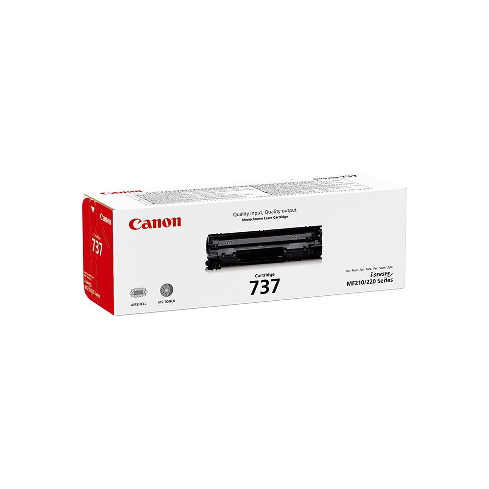 Genuine Canon 737 Black Toner Cartridge - cccstationers