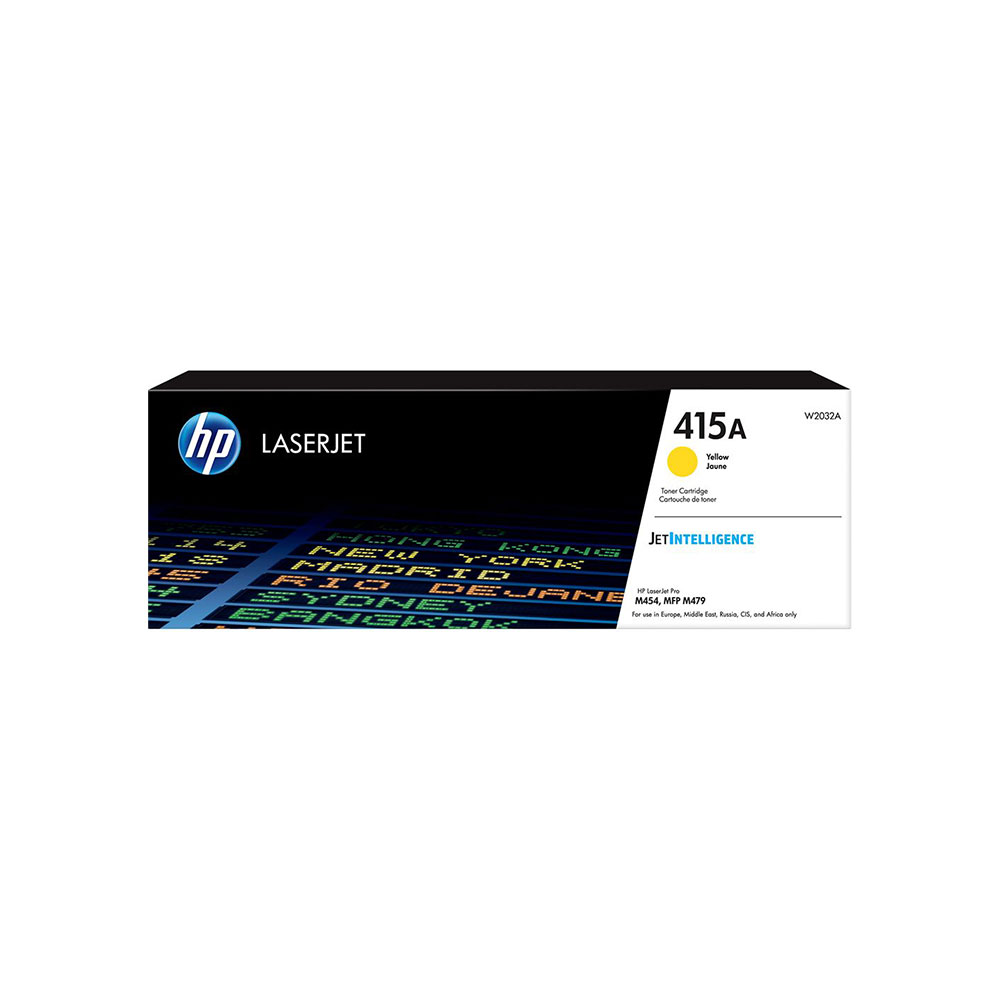 Genuine HP 415A Yellow LaserJet Toner Cartridge (W2032A) - cccstationers